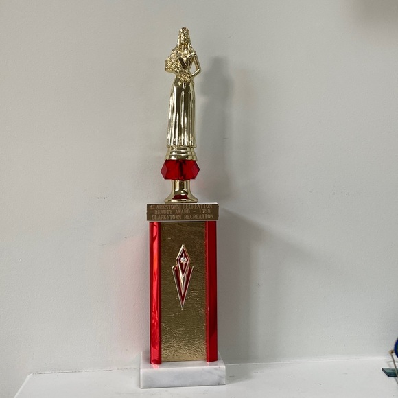 Accents | Vintage Trophy For Beauty Pageant | Poshmark